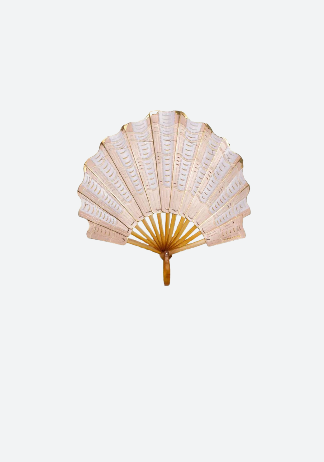 Pubumésu - Scallop Shell Fan