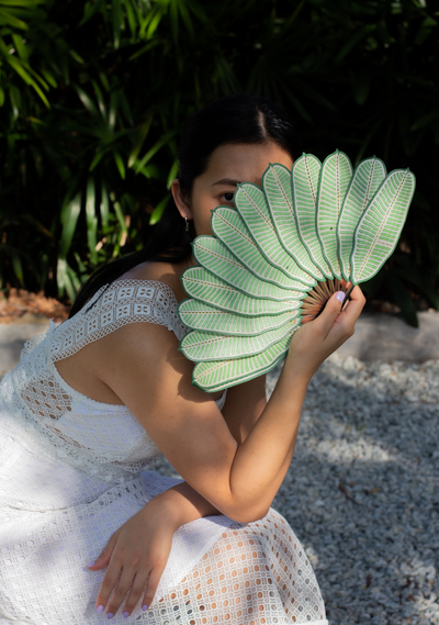 Pubumésu - Banana Leaf Fan
