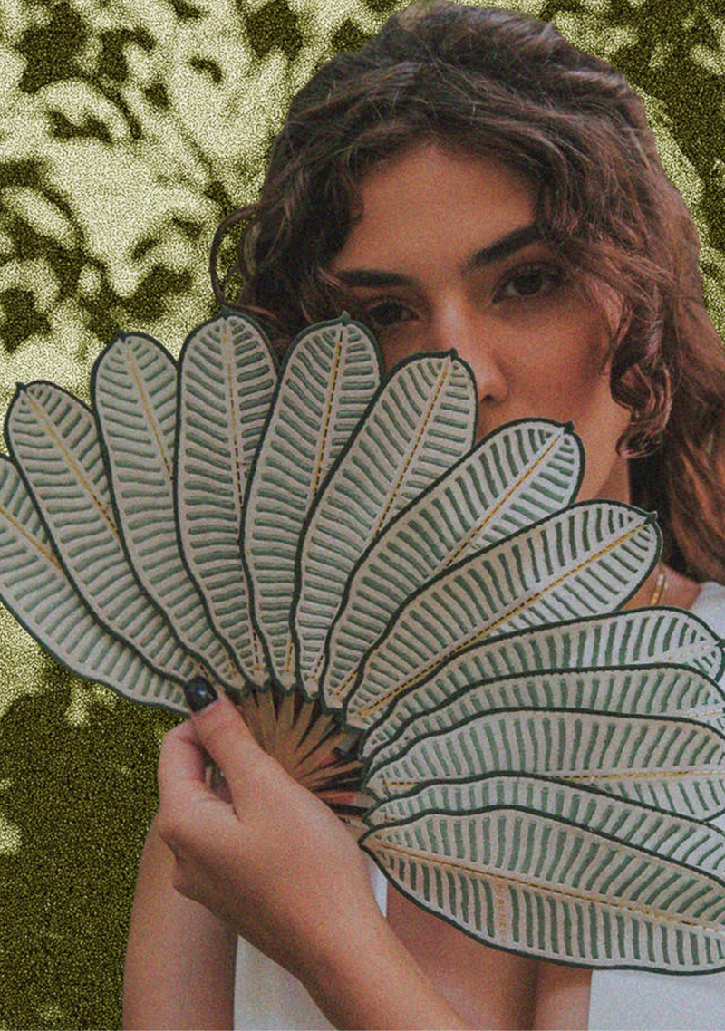 Pubumésu - Banana Leaf Fan